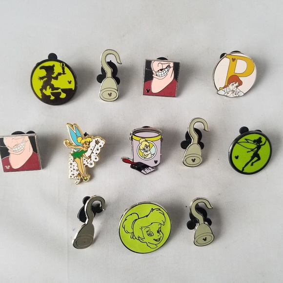 Disney | Other | Disney Trading Pins Official Peter Pan Lot Of 2 | Poshmark